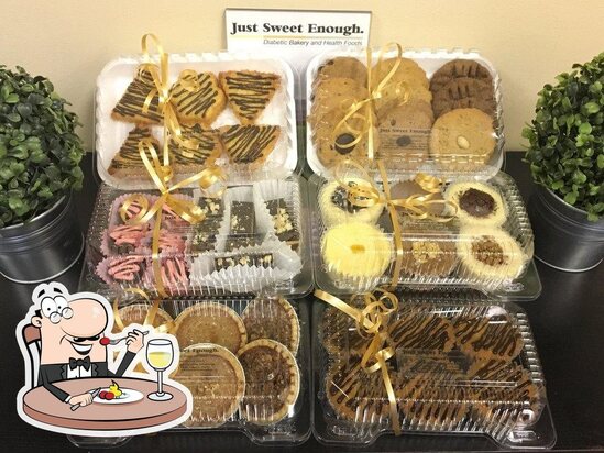 Menu at Just Sweet Enough. Diabetic Bakery & Health Foods, Calgary, 138 ...