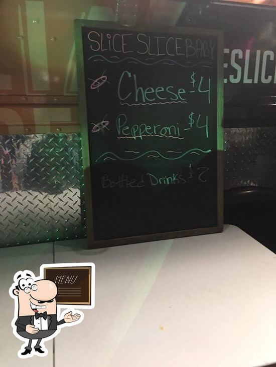 Menu at Slice Slice Baby pizzeria, Withamsville