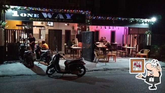 Menu at 1 one way cafe, Lubuk Pakam