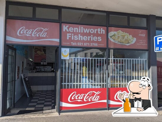 Menu at Kenilworth Fisheries restaurant, Cape Town, 283 Lansdowne Road