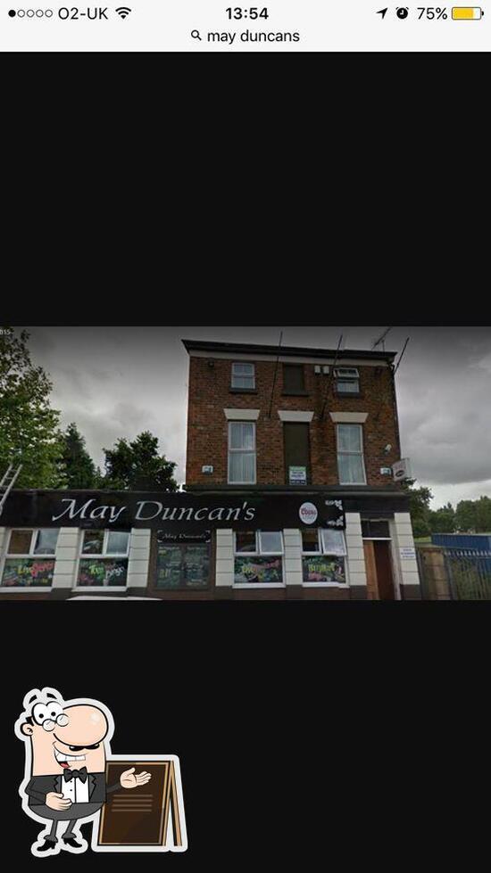 Menu at May Duncans pub & bar, Liverpool