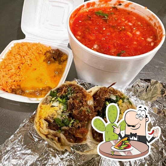 Menu at Tacos Los Reyes restaurant, Orange