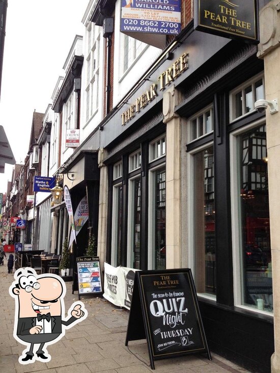 Menu at The Pear Tree pub & bar, Purley, 908-912 Brighton Rd