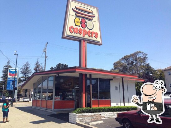 Menu at Casper's fast food, Oakland, Telegraph Ave