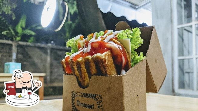 Menu at Roti Bakar Dim Toast restaurant, Bekasi Regency