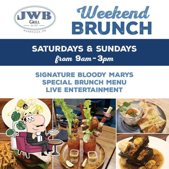 JWB Grill Nashville, Nashville - Restaurant menu, prices and reviews