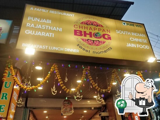 Menu at Chappan Bhog Family Restaurant, Candolim