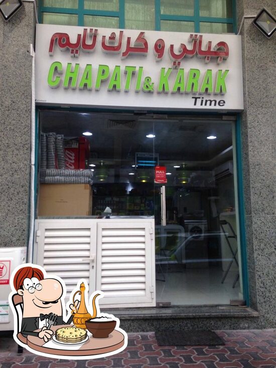 Menu at Chapati & Karak Time restaurant, Abu Dhabi, F8CX+GR4