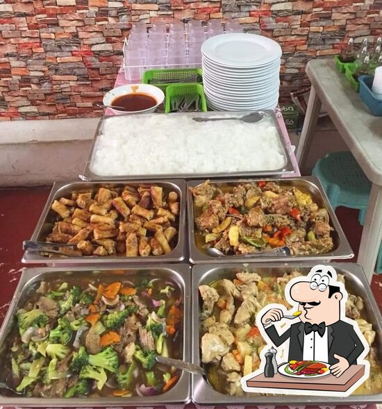 Menu at Roger's Diner restaurant, Manila