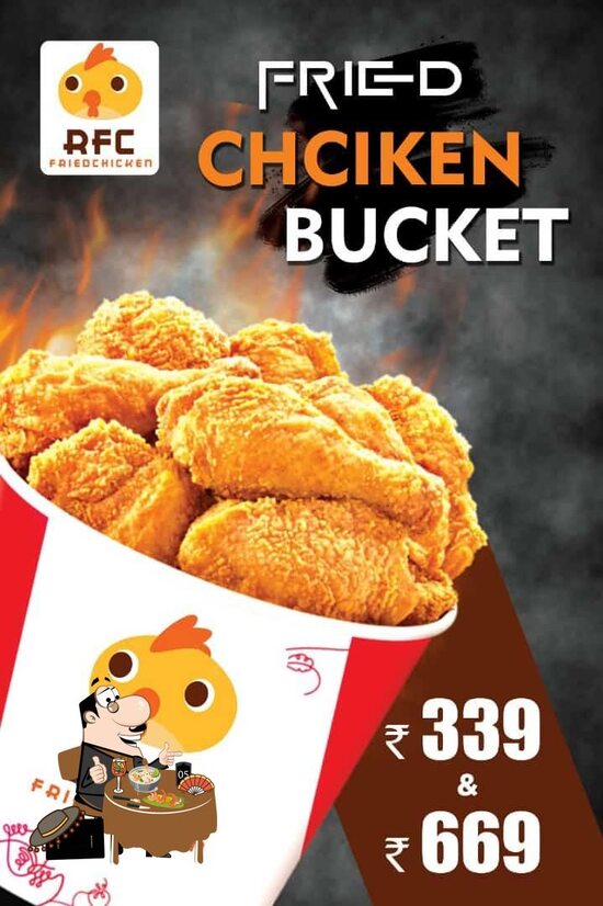 Menu at RFC Cafe, Tirupati