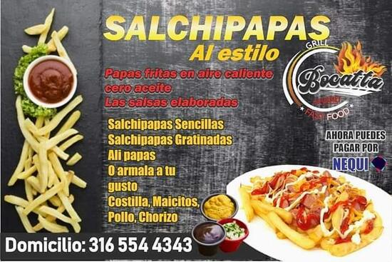 Menu at BOCATTA FAST FOOD, Buga