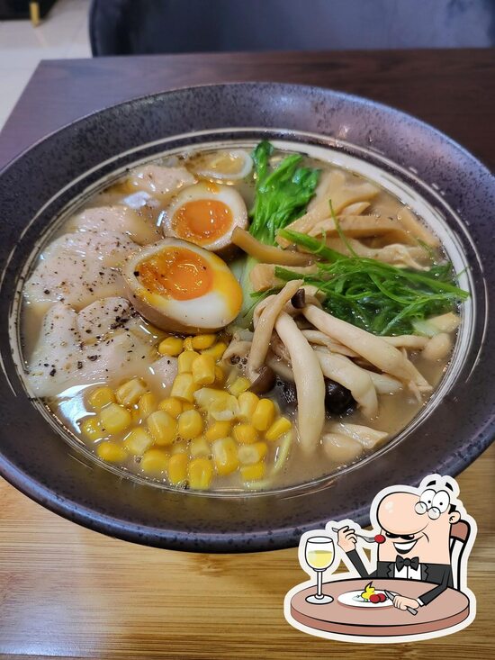 Menu at Hokkaido Ramen restaurant, Vienna