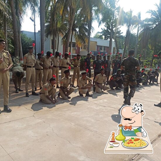 Menu at NCC Group Headquarters Pi Staff Mess, Puducherry