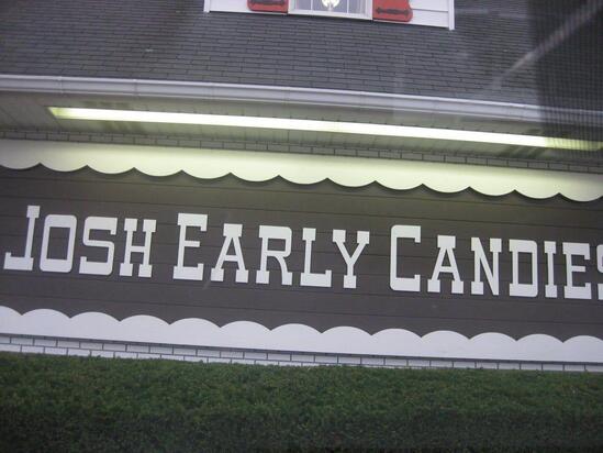 Menu at Josh Early Candies desserts, Allentown