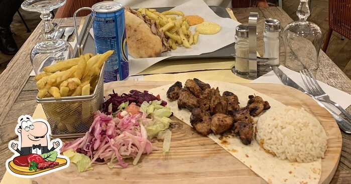 Menu au Los Brothers fast food, Paris