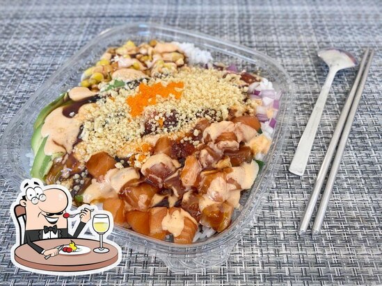 Menu at Aloha Poke restaurant, Vaughan