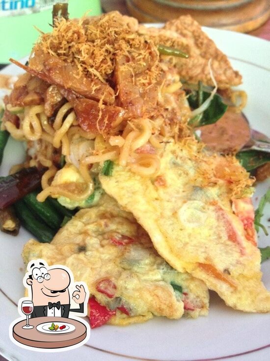 Menu at Nasi Pecel Mbah Ribut Yess restaurant, Cepu