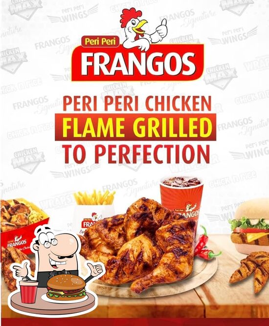 Menu at MY FRANGOS restaurant, Evesham