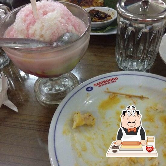Menu at Sari Bungo restaurant, Bekasi Regency