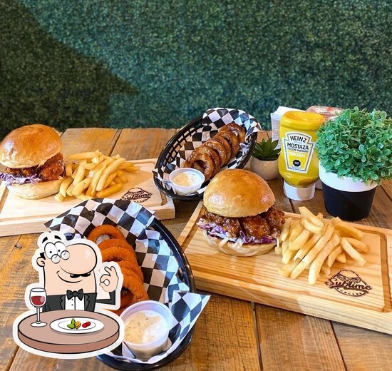 Menu at Sublime Burgers restaurant, San José del Cabo