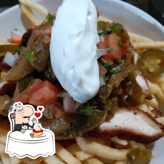 Menu at Crazy Fries and Dogs, Orlando