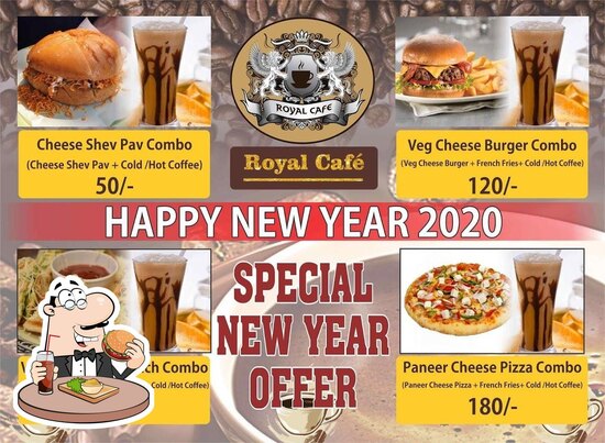 Menu at Royal cafe and biryani House, Pune