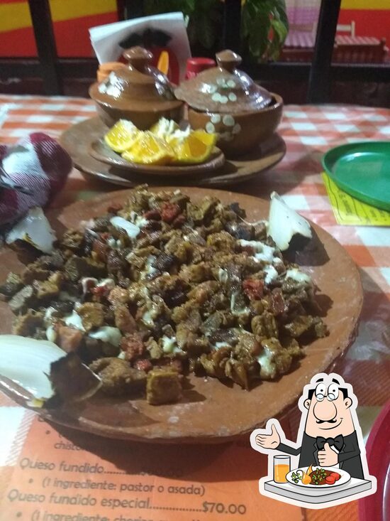Menu at Tacoquesteño restaurant, Tapachula