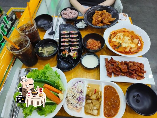 Menu at Hanuri Korean Fast Food, Ho Chi Minh City, 531 Đ. Điện Biên Phủ