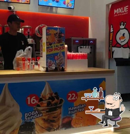 Menu at MIXUE BENGGALA, Serang