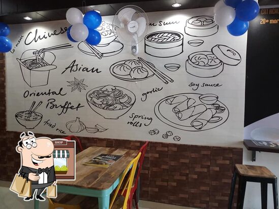 Menu at Momozi, Agra