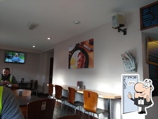 Menu at Premier Cafe, Egham