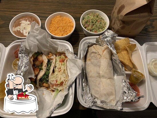 Menu at Tocayos Express Mexican Food restaurant, Portage, W U.S. Hwy 6
