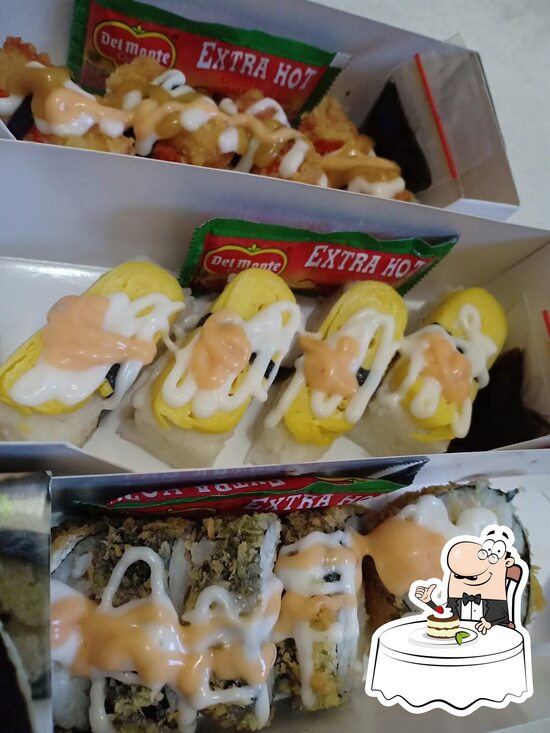 Menu at Hangiri Sushi Booth restaurant, Semarang