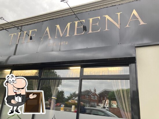 Menu at The Ameena Restaurant, Halesowen