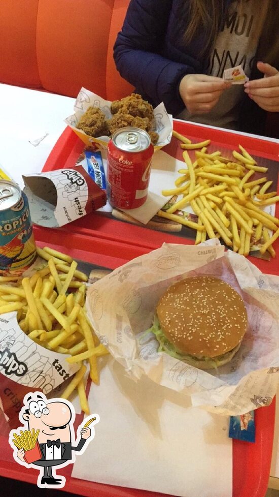 Menu au Chitir Chicken, Anderlecht, Drève Olympique 15