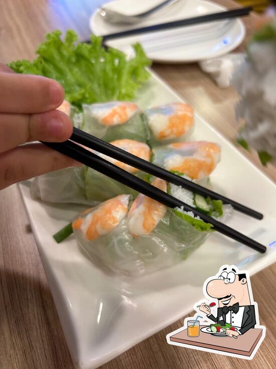 Menu at Pho 14 restaurant, Bangkok
