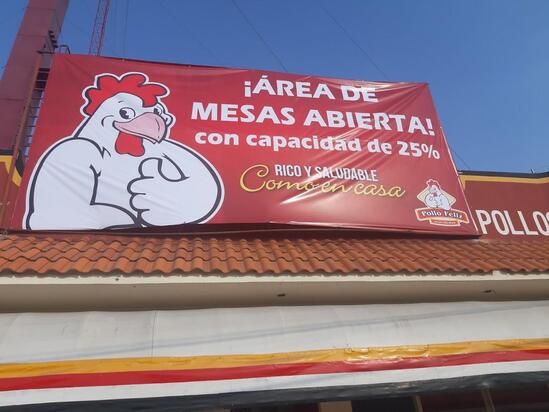Carta del restaurante Pollo Feliz Express, San Luis Potosi