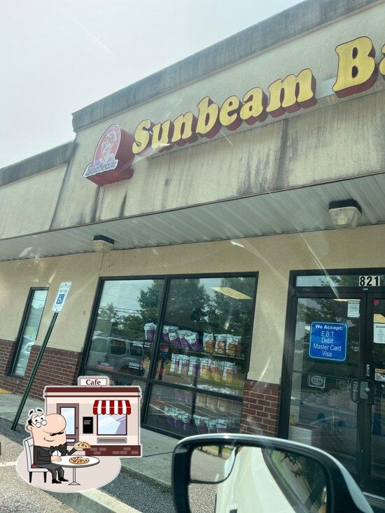 Menu at Sunbeam Bakery Store, Southaven