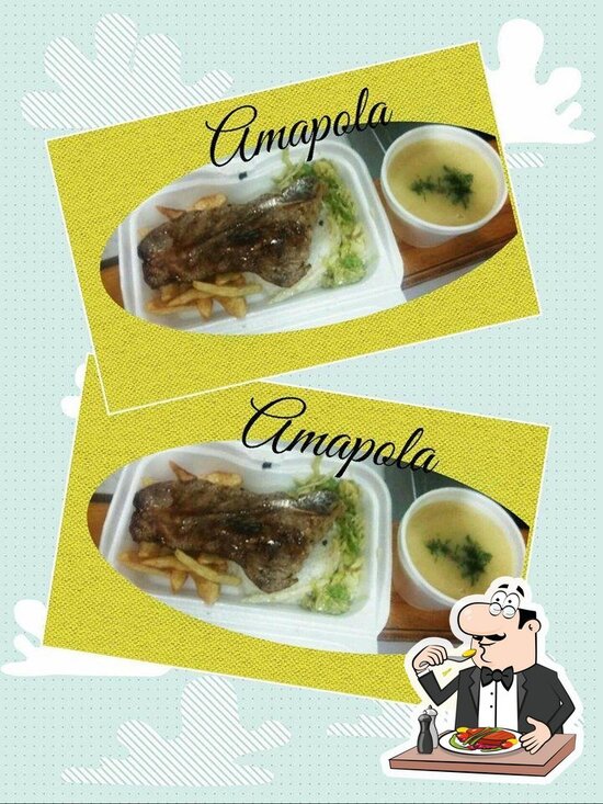 Menu at Amapola restaurant, Bogotá, calle 75 a # 105 d 36