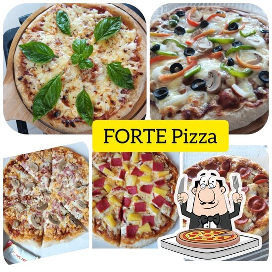 Menu at Forte Pizza restaurant, Trece Martires
