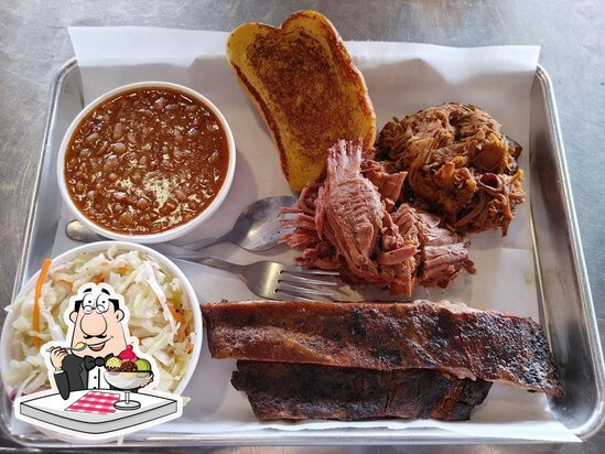 Menu at Porkies of Deland BBQ, DeLand