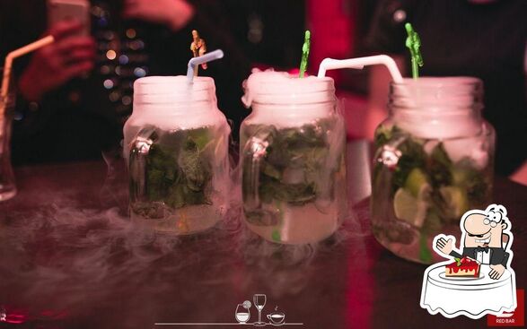 Menu at RED BAR, Rombas