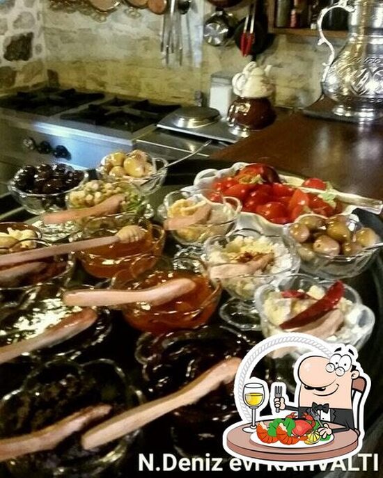 Menu at Caferli köyü N. Deniz kahvaltı evi, Güzelçamlı