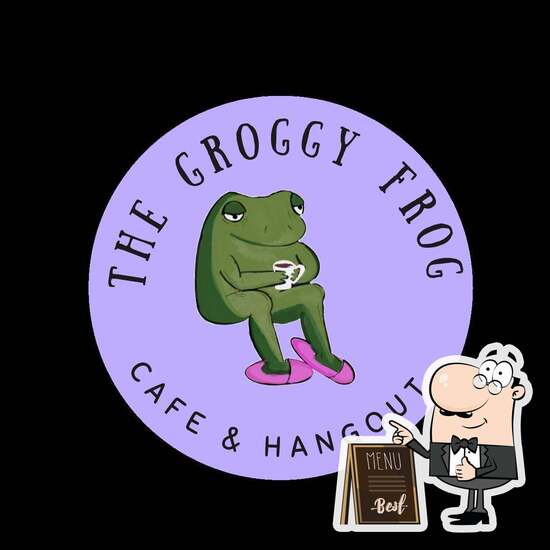 Menu at The Groggy Frog Café, Moncton