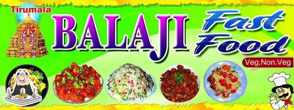 Menu at Tirumala Balaji Fast Foods, Chittoor