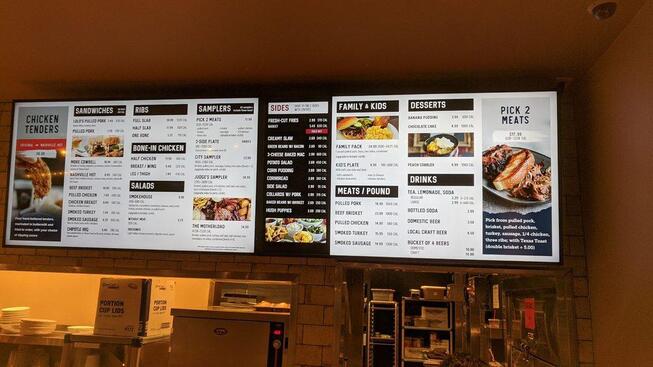 Menu at City Barbeque, Johns Creek, Johns Creek Pkwy