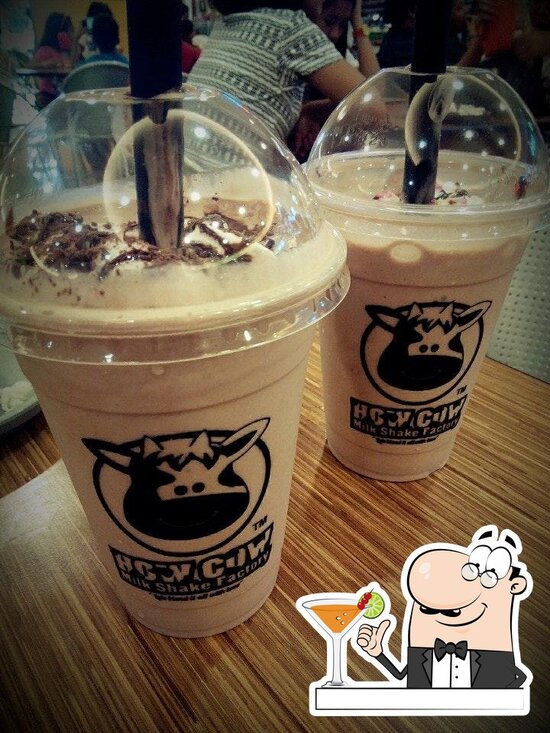 Menu at How Cow Milk Shake Factory, Rosales