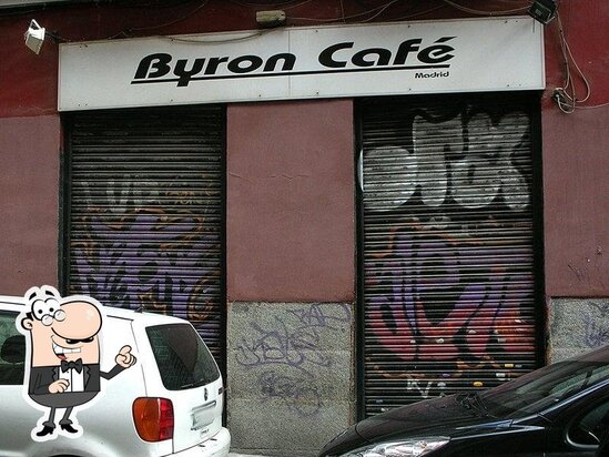 Menu at Byron cafe, Madrid