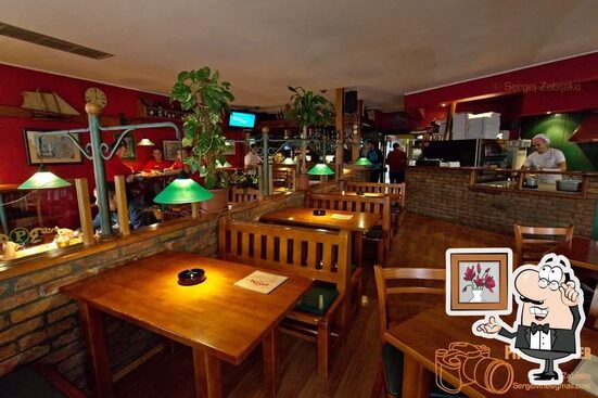Menu at Pizza Pub PULENA, Bar