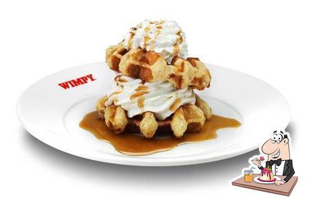 Menu at Wimpy restaurant, Beckenham, 266-268 High St